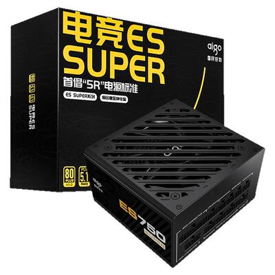 爱国者电竞ES SUPER750W金牌全模组电脑主机机箱850/1250W电源