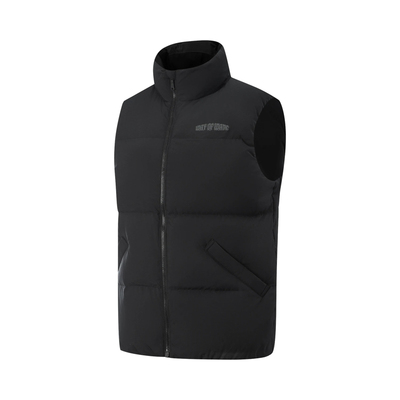 李宁防泼水鹅绒羽绒马甲