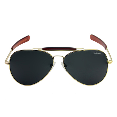 兰道夫玻璃偏光大框男女通用墨镜