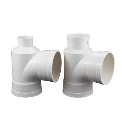 pvc瓶型三通排水管配件110