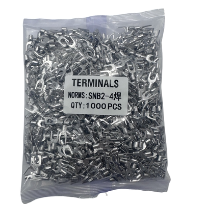 snb125-4s冷压叉形头紫铜裸端头