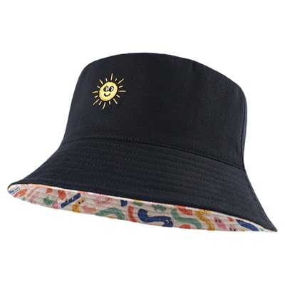 Cacuss渔夫帽双面可戴时尚印花