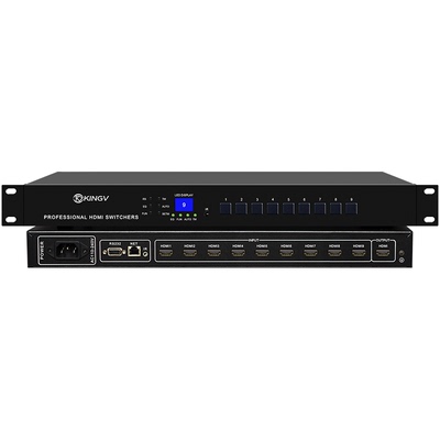 hdmi切换器9进1出机架式4K高清