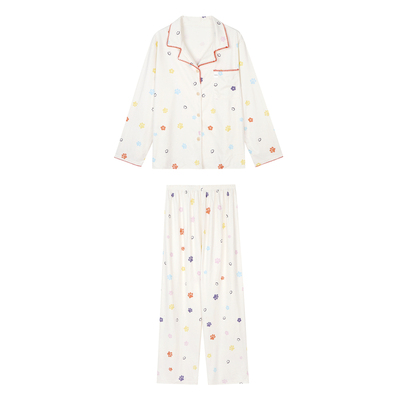 JoyceBra可爱印花磨毛德绒睡衣