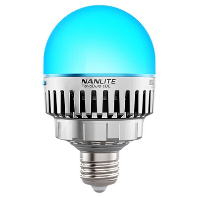 Nanlite南光PavoBulb 10C摄影补光灯泡LED彩光创意拍摄氛围灯便携