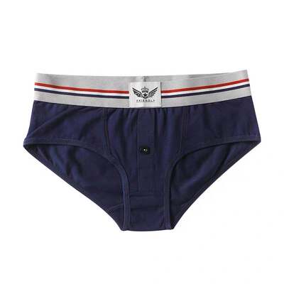 中腰四角三角平角女士内裤