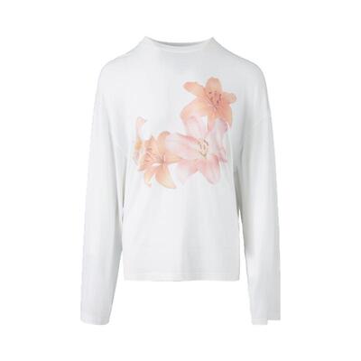 SMIIILE花朵印花薄款长袖上衣