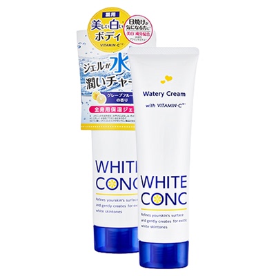 WHITE CONC vc全身滋润保湿身体乳啫喱90g 润肤乳磨砂嫩肤