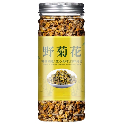 秦岭野生正宗特级野菊花罐装无硫