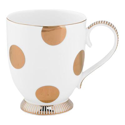 PipStudio金色波点马克杯咖啡杯