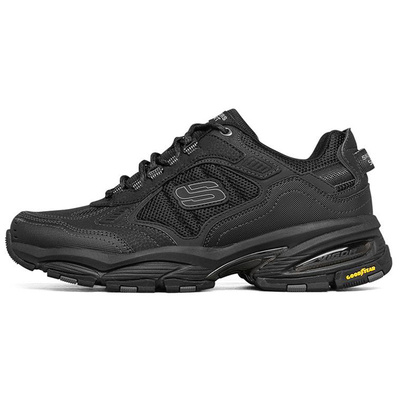 Skechers斯凯奇 Vigor 3.0 网布牛皮人造革 系带 低帮 老爹鞋