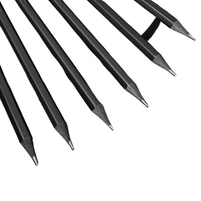 得力纽赛NS722石墨HB/2b铅笔小学生六角杆考试美术生素描学生专用黑木铅笔儿童学习文具用品涂卡不易断