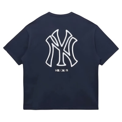 正品NewEra纽亦华短袖t恤ny/la
