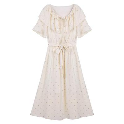 法式轻奢气质显瘦连衣裙