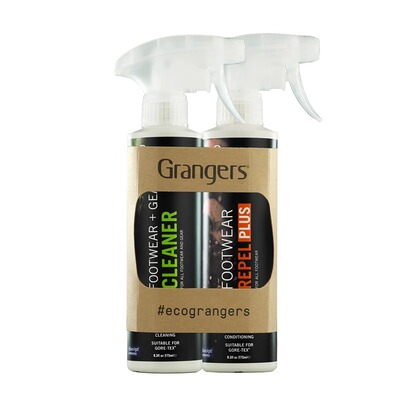 英国格兰杰（GRANGERS）鞋类洗涤防泼水套装DWR清洁透气 GRF210