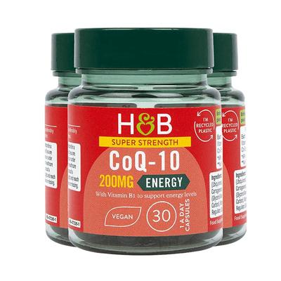 英国进口荷柏瑞辅酶Q10胶囊护心