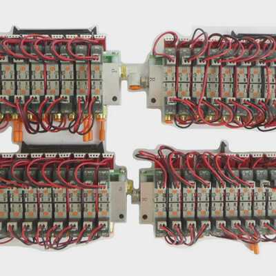SMC D-276-990020B 12-Port Pneumatic Manifold AMAT 0190-01401