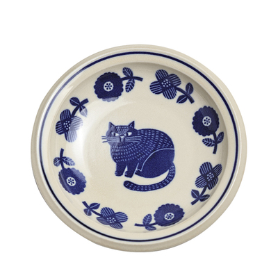 DecoleFIKA系列猫咪食器浮雕餐盘
