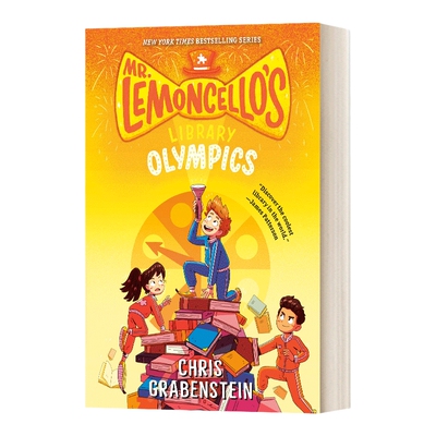英文原版 Mr.Lemoncello's Library Olympics 神奇图书馆系列2 奥林匹克竞赛 英文版 进口英语原版书籍