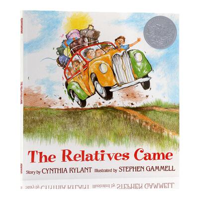 进口英文原版正版 The Relatives Came 亲朋自远方来凯迪克银奖 Cynthia Ryland 儿童启蒙平装大开图画图画故事书