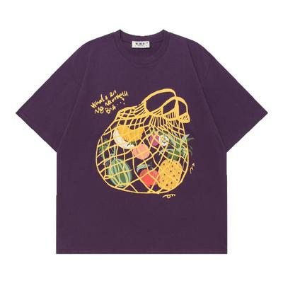 创意发泡趣味印花休闲短袖