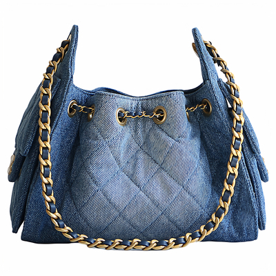 25bag迷你hobo渐变丹宁牛仔女包