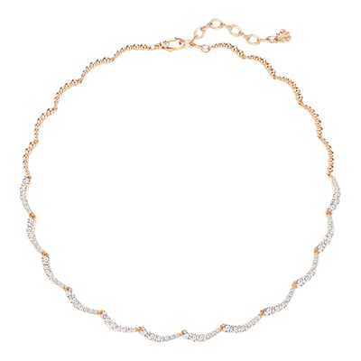 高小小【月亮湾】渐变百搭项链