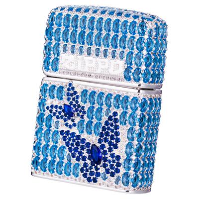 zippo夏日海蝶芝宝煤油打火机