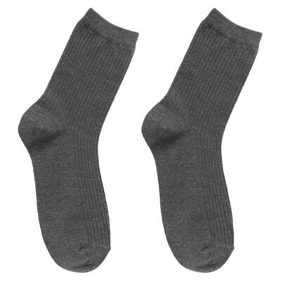 kikiyasocks吸汗女棉纯色袜子新