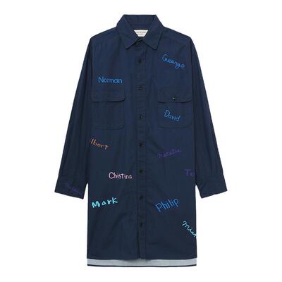 BEAMSBOY衬衫式连衣裙清爽时尚