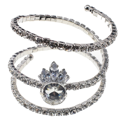 闪钻流苏锁骨链金属多层女