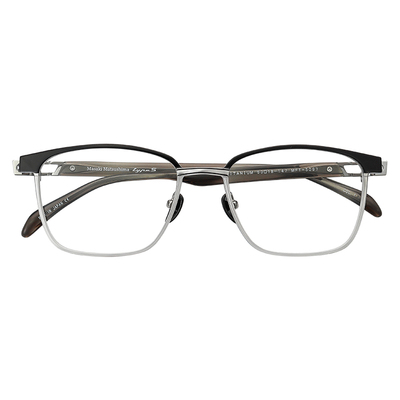 MASAKI商务斯文纯钛方框男士眼镜