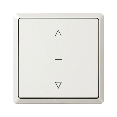 86型一位电动窗帘开关自动复位型