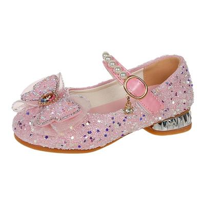 新款公主风小单鞋爱莎皮鞋