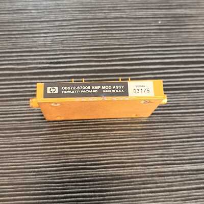 【议价-可维修】HP HP 08672-67005 AMP MOD ASSY /均有货