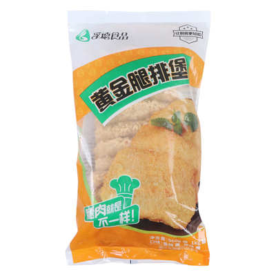 孚德黄金腿排堡960g油炸鸡腿排