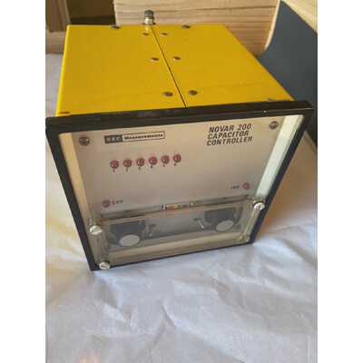 GEC MEASUREMENTS NOVAR 200 CAPACITOR CONTROLLER  NV26S6D002