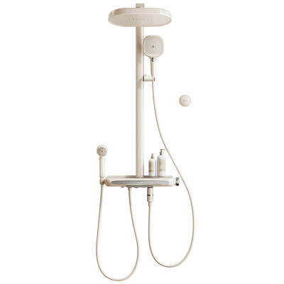 日丰泡芙法式零冷水全铜花洒套装