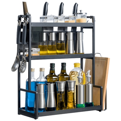 不锈钢厨房油盐酱醋调料架