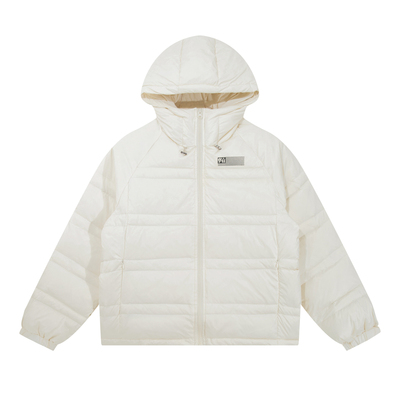 白鸭绒轻薄排骨羽绒服