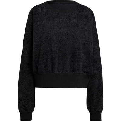 阿迪达斯女士长袖套头卫衣