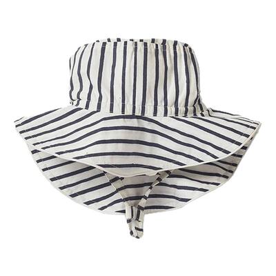 Pehr条纹遮阳防晒帽渔夫帽
