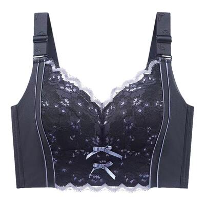 无钢圈超薄透气杯收副乳高侧比