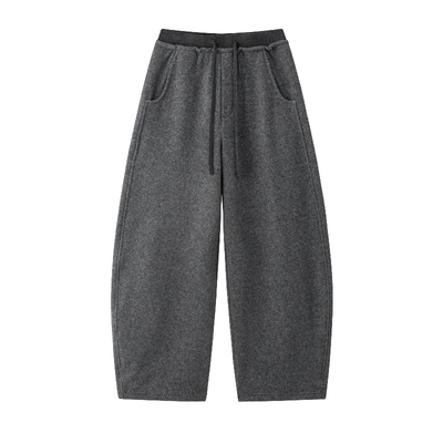 CHICJOJO可两穿加厚休闲香蕉裤