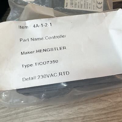 询价-德国HENGSTLER亨施勒温控器TICO735