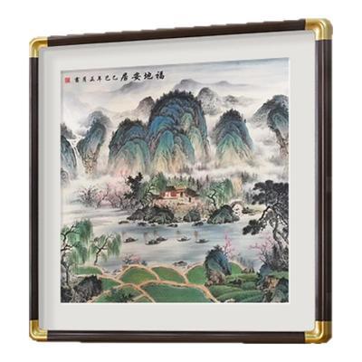 玄关挂画新中式支持定制办公室画