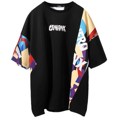 GENANX闪电潮牌短袖上衣嘻哈