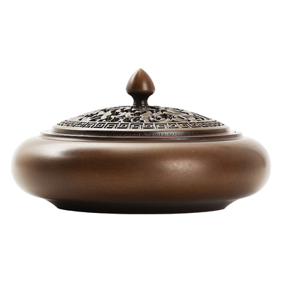 苏工纯铜香炉家用室内熏香炉