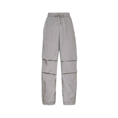 adidas阿迪达斯三叶草珠饰点缀宽松阔腿运动裤春女梭织长裤KS2866