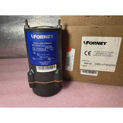 FORNEY  D85UVFMQDK3  UV FLAMES CANNER  24VDC WITH QUICK DISC